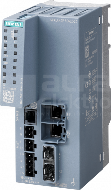 SCALANCE S632-2C Router urządzenie bezpieczeństwa sieciowego - cena ...